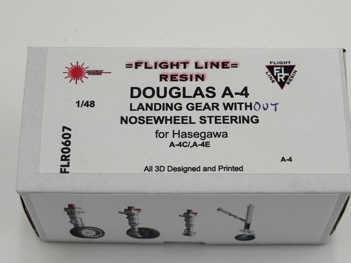 FLR0607 1/48 Douglas A-4 Landing Gear WITHOUT Nosewheel Steering (A-4C ...