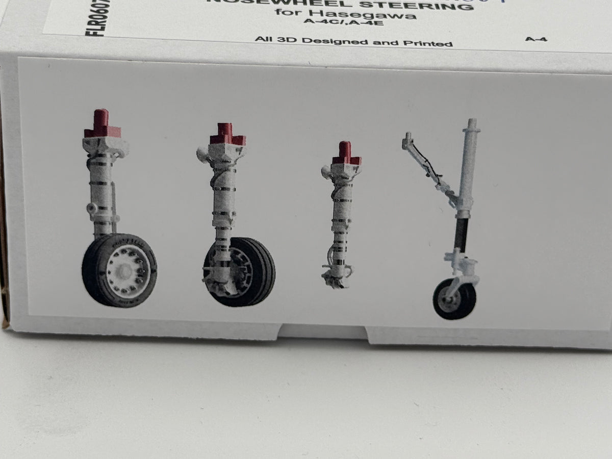 FLR0607 1/48 Douglas A-4 Landing Gear WITHOUT Nosewheel Steering (A-4C ...