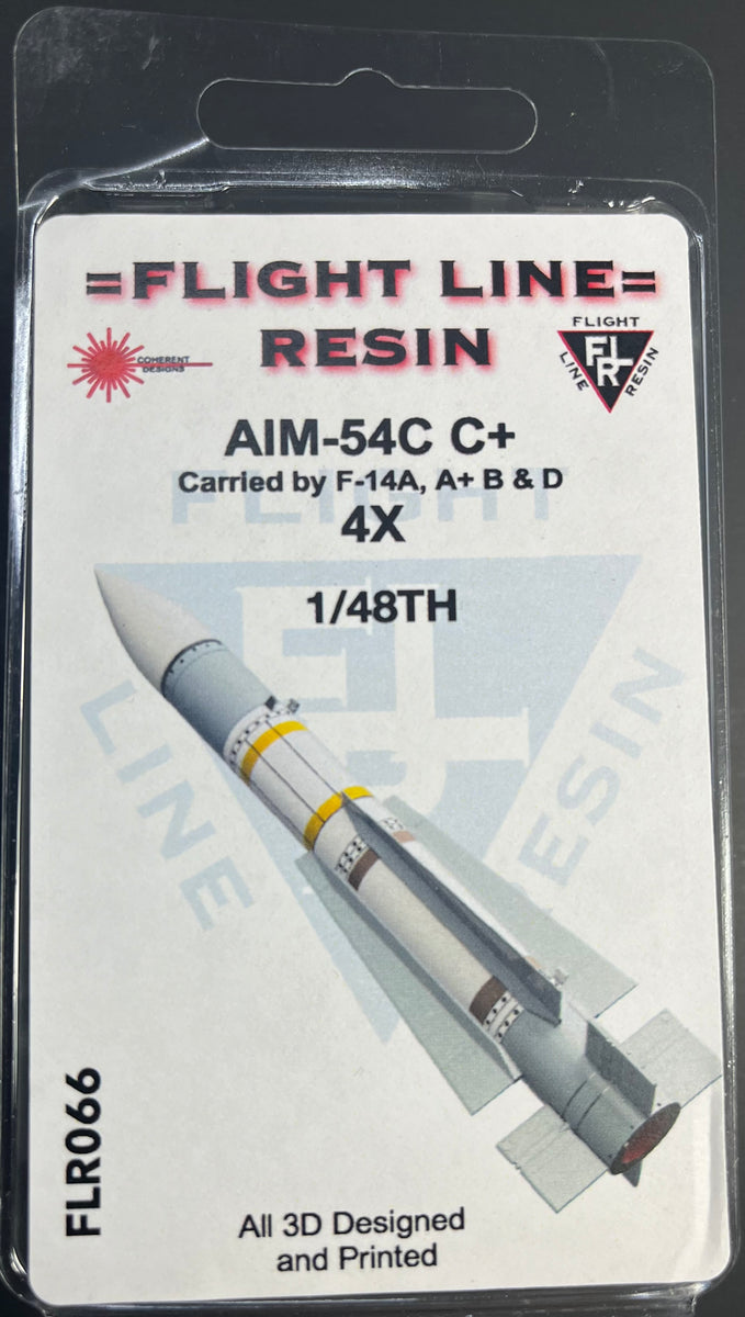 FLR066 1/48 AIM-54C+ Phoenix Missile (4) – Phase Hangar Resin