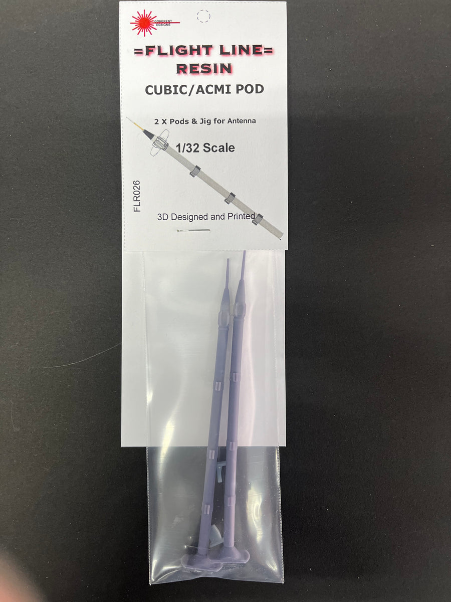 FLR026 1/32 CUBIC / ACMI Pod – Phase Hangar Resin
