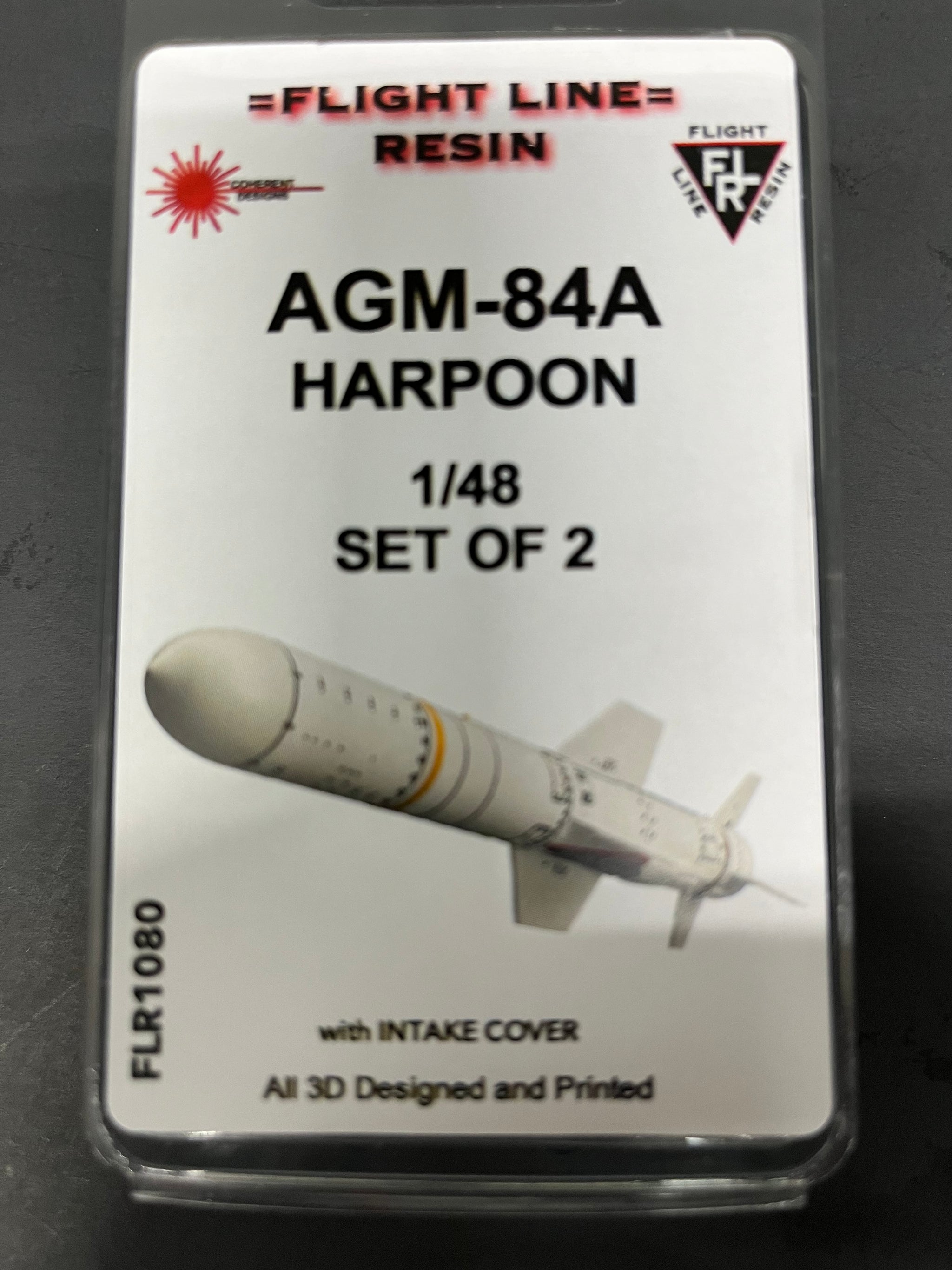 FLR1080 1/48 AGM-84A Harpoon – Phase Hangar Resin