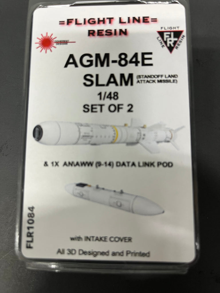 FLR1084 1/48 AGM-84E SLAM (2) – Phase Hangar Resin