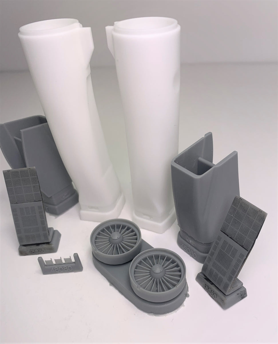 48080 F-15 Eagle Corrected Seamless Intakes w/ F-100-PW-100 Engine Fac ...