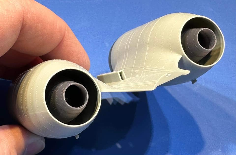 48160 A-10 Warthog Engine Inlet and exhaust combo set (Academy) – Phase ...
