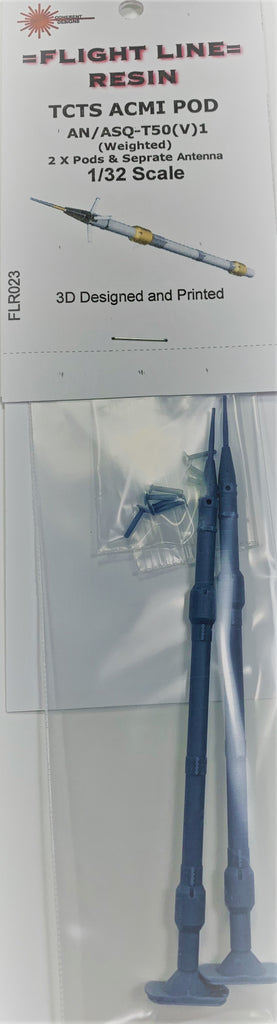FLR023 1/32 TCTS ACMI Pod AN/ASQ-T50(V)1 (Weighted) – Phase Hangar Resin
