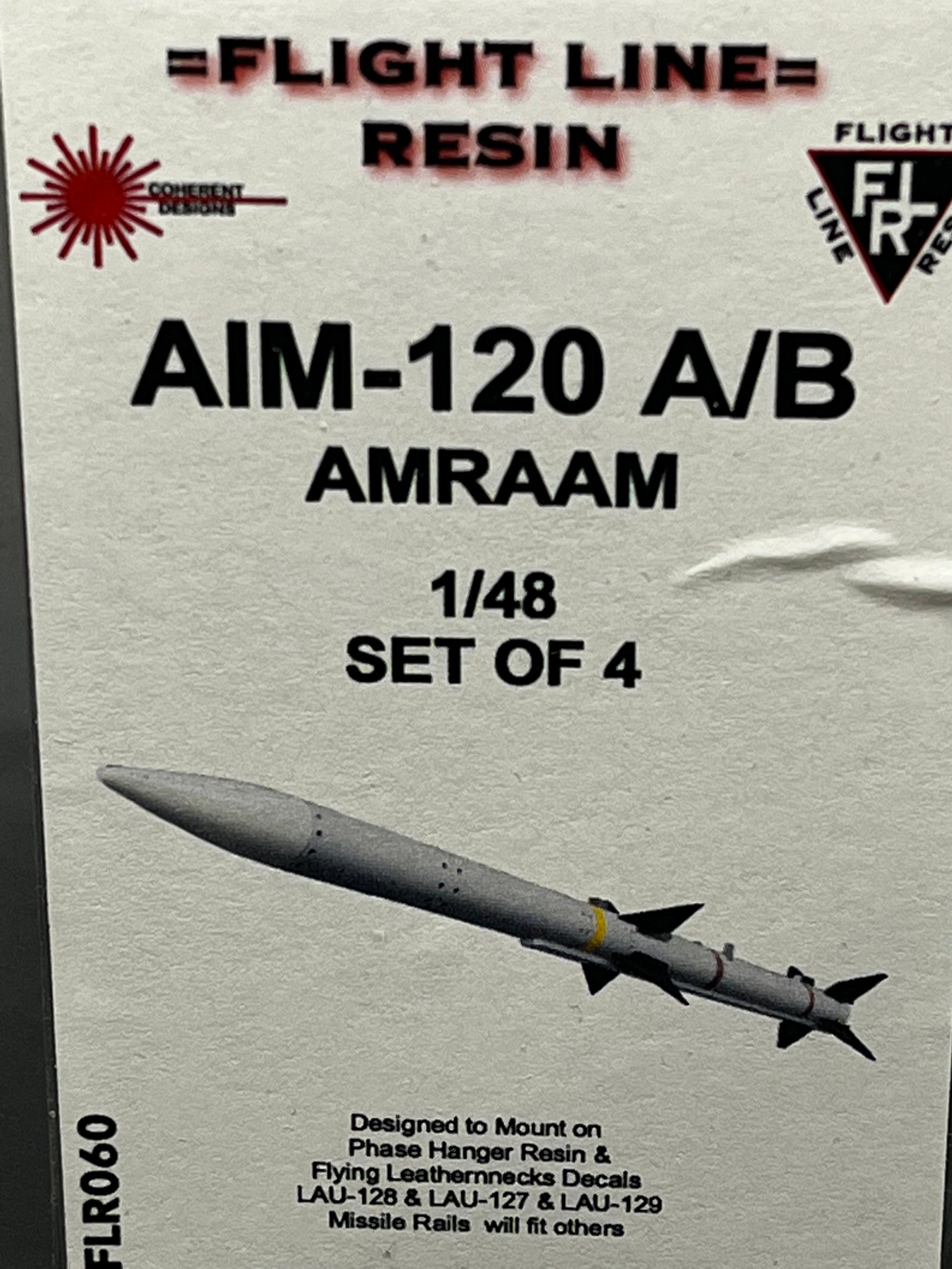 FLR060 1/48 AIM-120A/B AMRAAM – Phase Hangar Resin